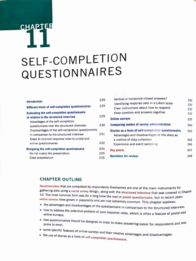 BRM Chapter11 | PDF | Questionnaire | Public Opinion