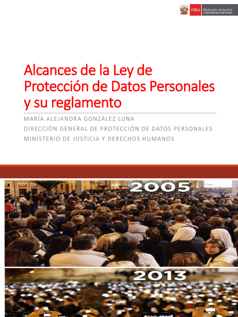 Prot. de Datos Personales | PDF | Leyes de libertad de información por país | Justicia