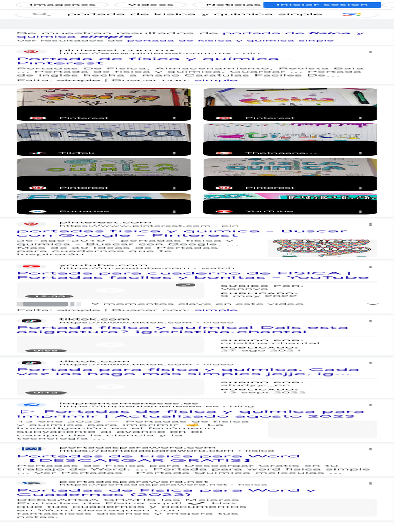 Portada de Kisica y Quimica Sinple - Buscar Con Google | PDF