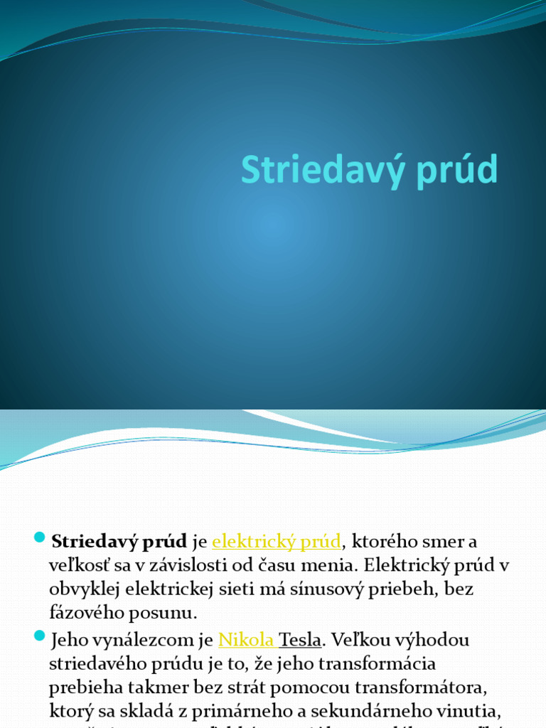 19 - Striedavý Prúd | PDF