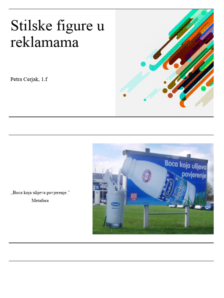 Stilske Figure u Reklamama | PDF