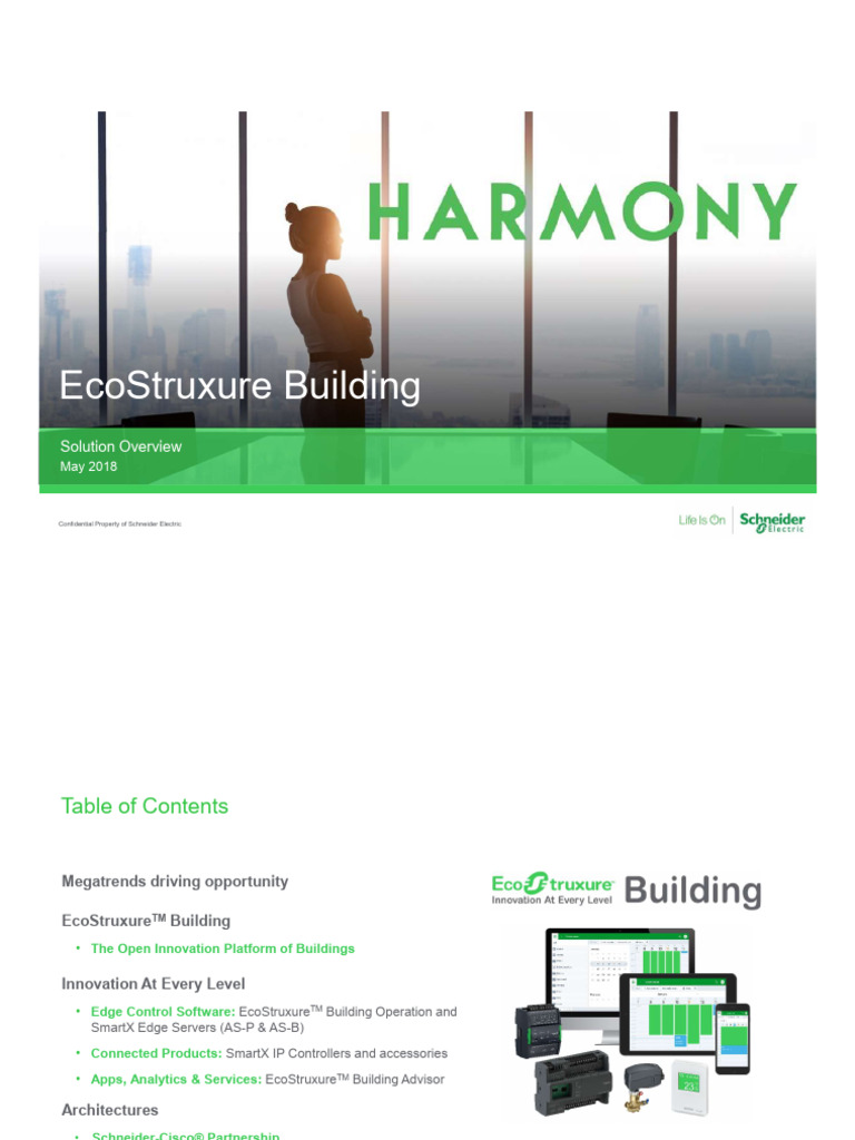 1 - EcoStruxure System Overview | PDF