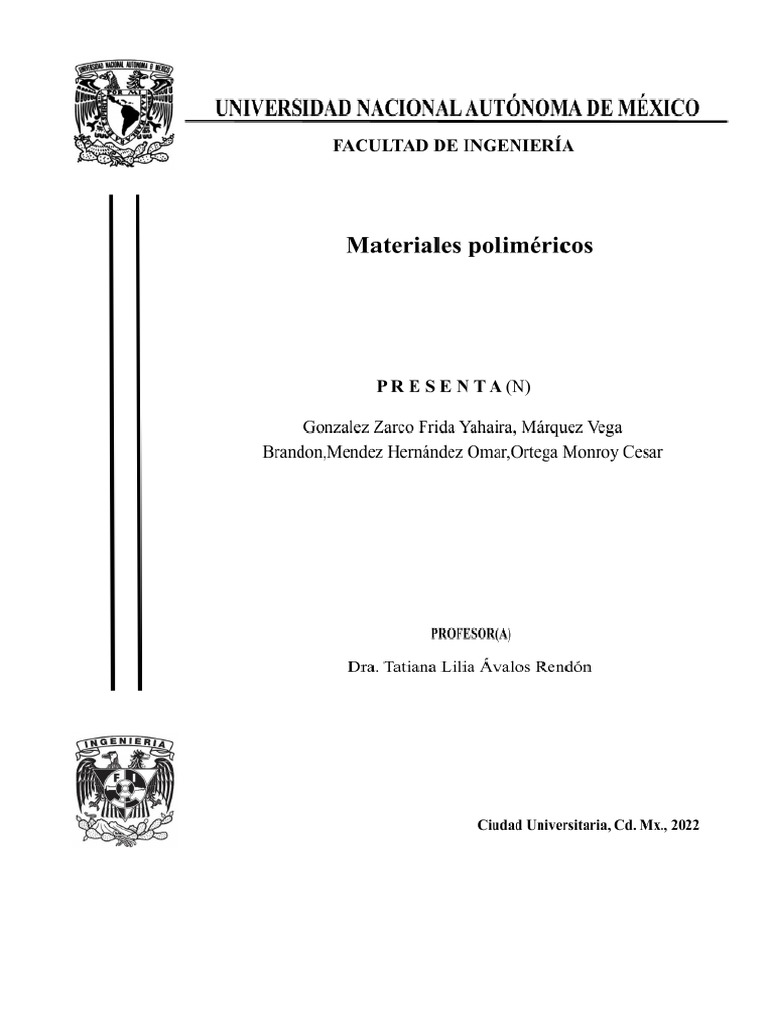 Tema 3 Ing Mat | PDF | El plastico | Polímeros