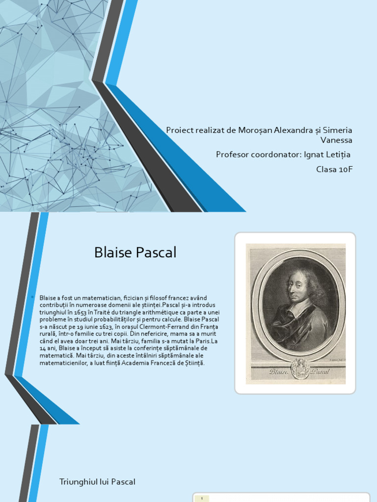 Triunghiul Lui Pascal (1) Copie | PDF