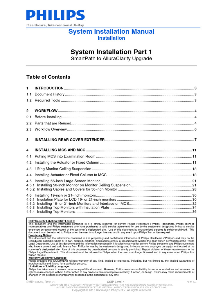 DMR163546 Rev01 Installation Part1 | PDF | Computer Monitor | Manufactured Goods