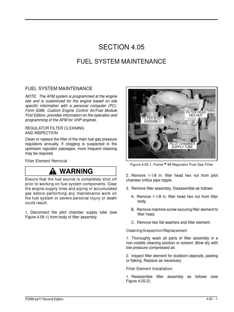 Fuel System Maintenance Guide | PDF