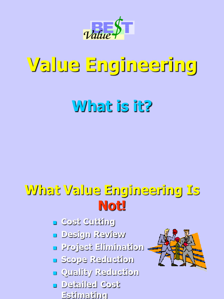 Understanding Value Engineering Concepts | PDF