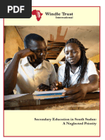 South Sudan Secondary School Curriculum Framework | PDF | Curriculum ...