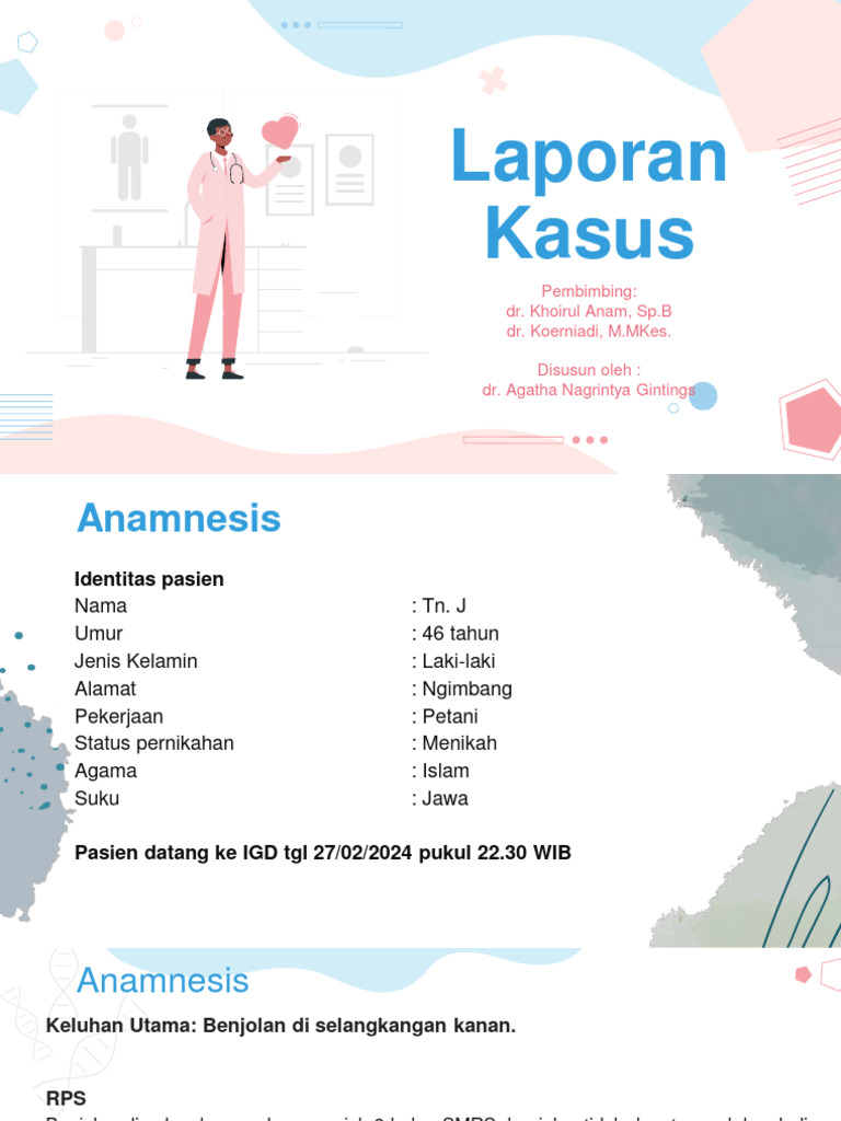 Hernia Inguinalis Dextra Irreponible | PDF | Kesehatan Holistik | Sains ...