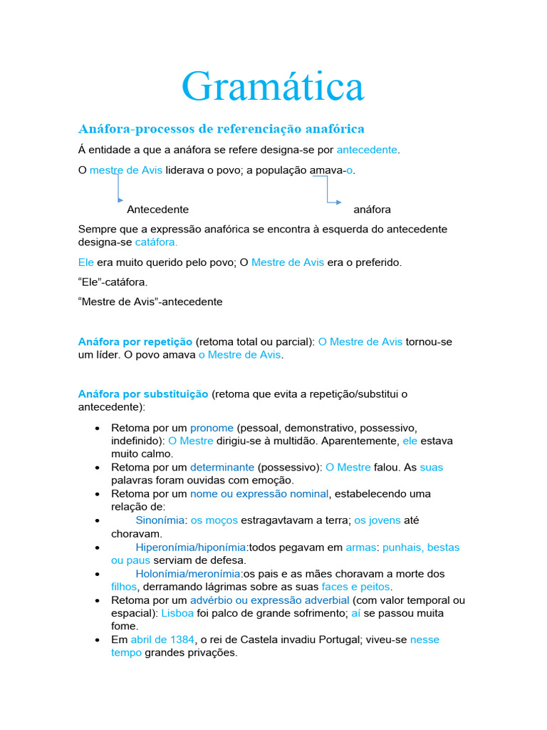 Gramática | PDF