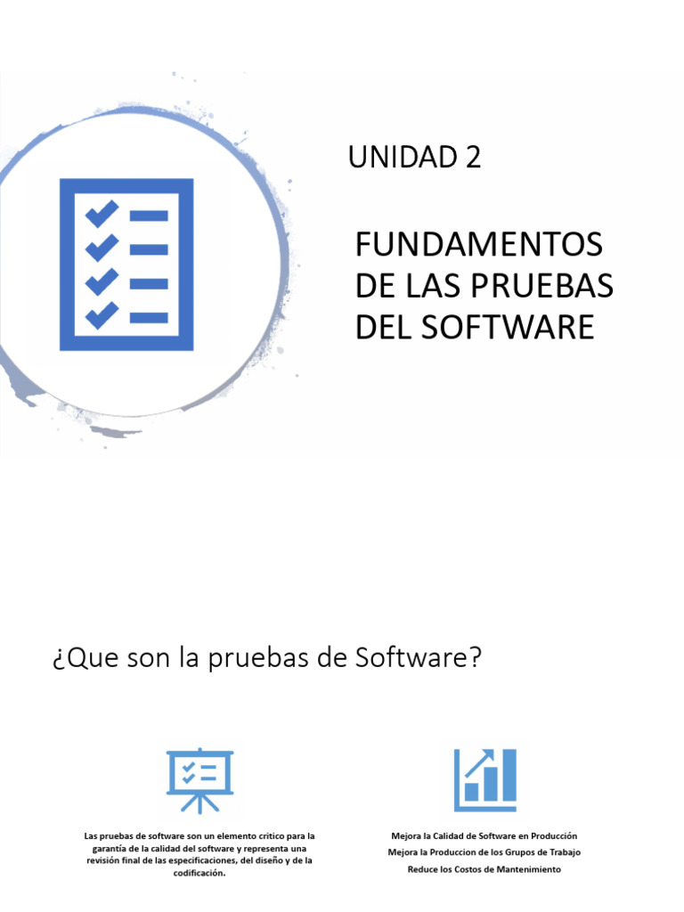 Fundamentos de Pruebas de Software | PDF | Software | Pruebas de software