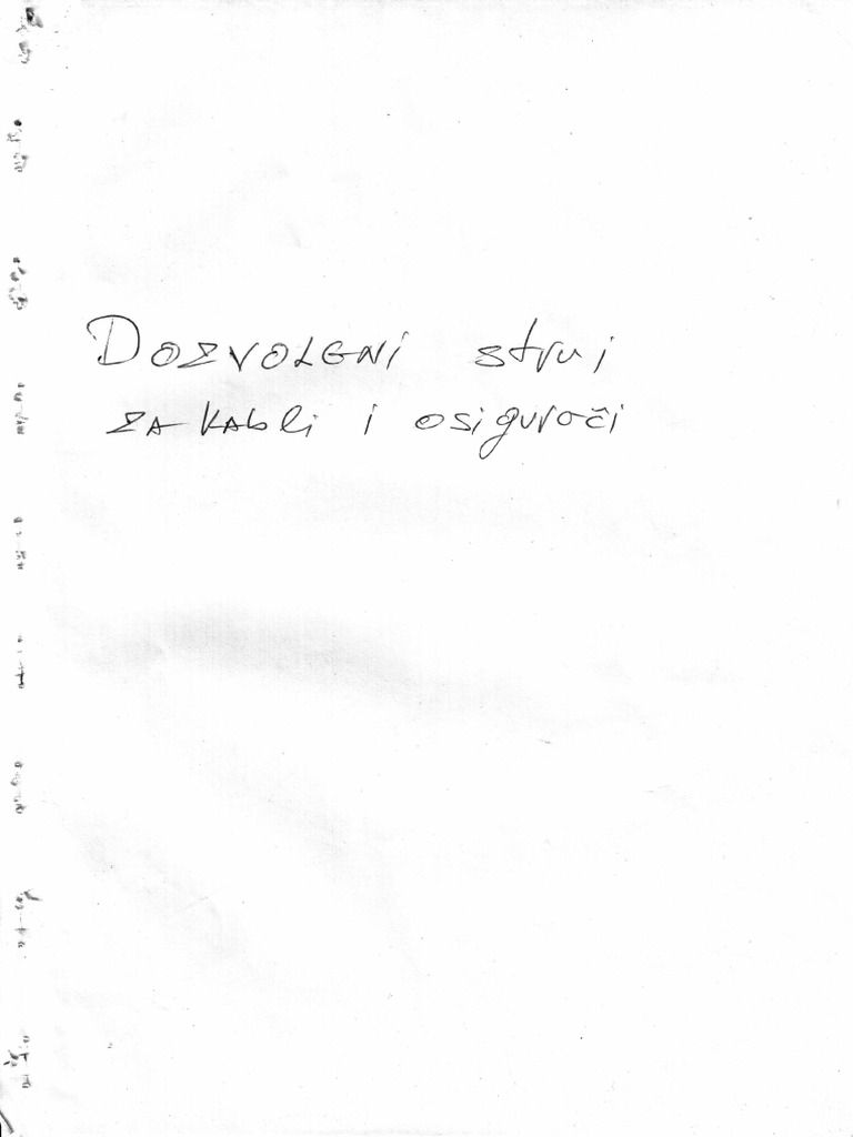 Dozvoleni Strui | PDF