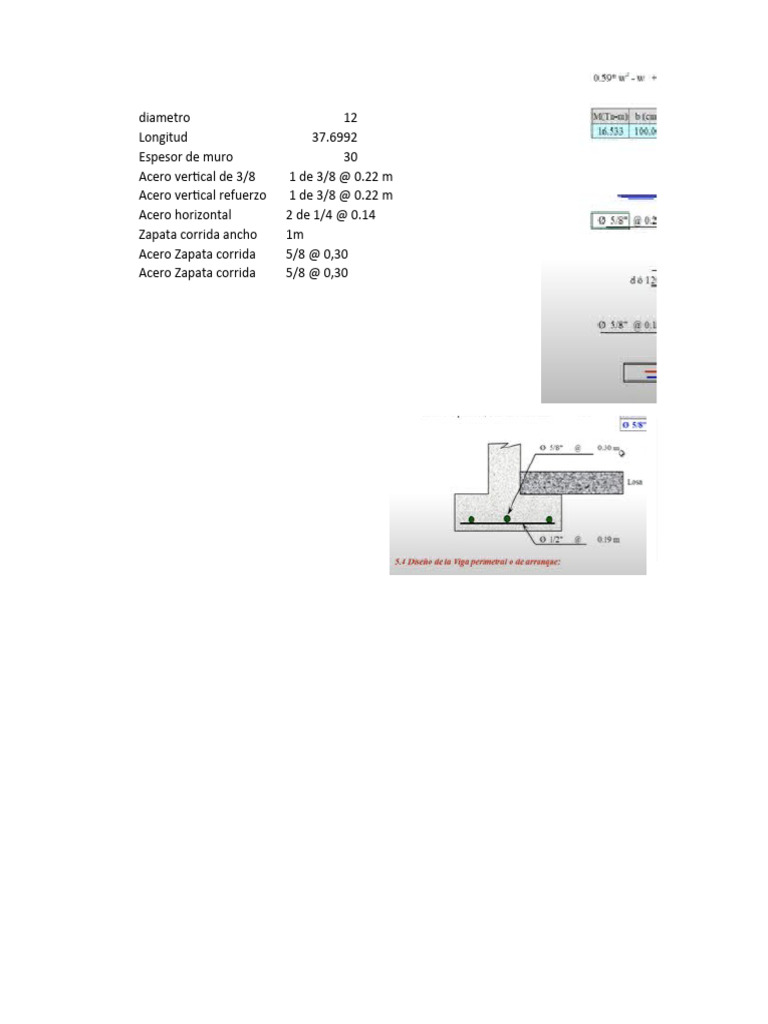 Diseño de Cisterna | PDF