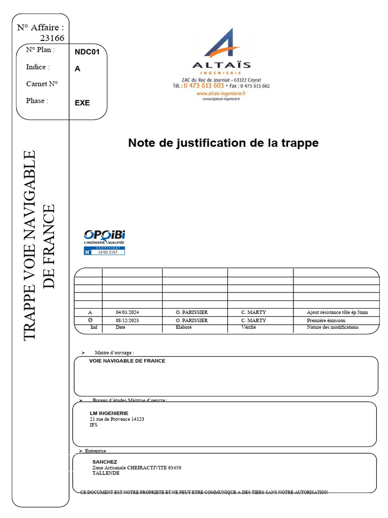 Rapport RDM | PDF