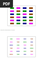 Token Test. Aplicação e Correção - Token Test | PDF | Cor