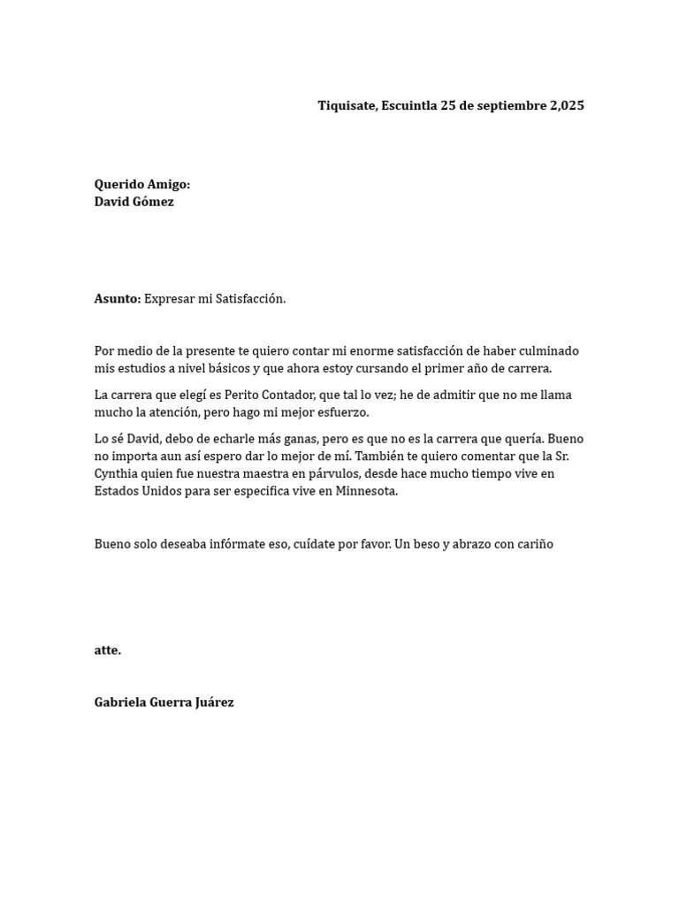 Tipos de Carta Estilo Bloque, Semibloque | PDF