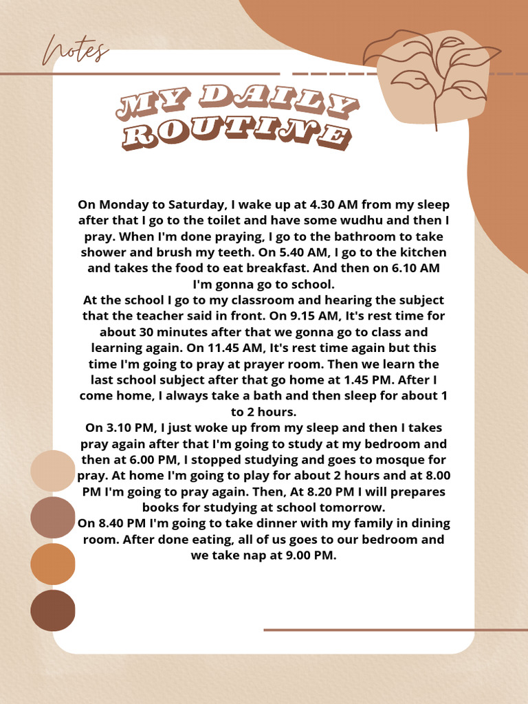 Beige Bohemian Aesthetic Notes Background A4 Document - 20240118 ...