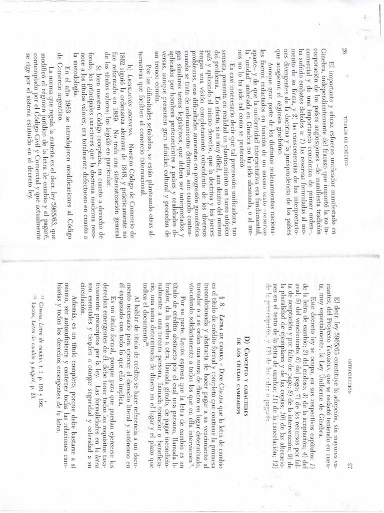 Material de Estudio - Títulos de Crédito - Libro Junyent Bas y Molina ...
