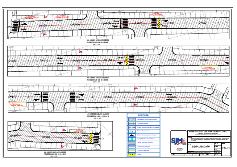 PLANO DE SEÑALIZACION-Layout1 | PDF