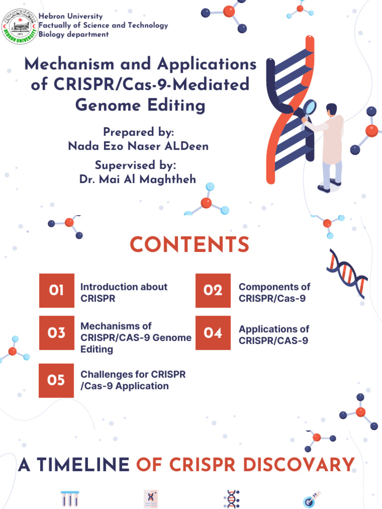 Mechanism and Applications of CRISPR | PDF