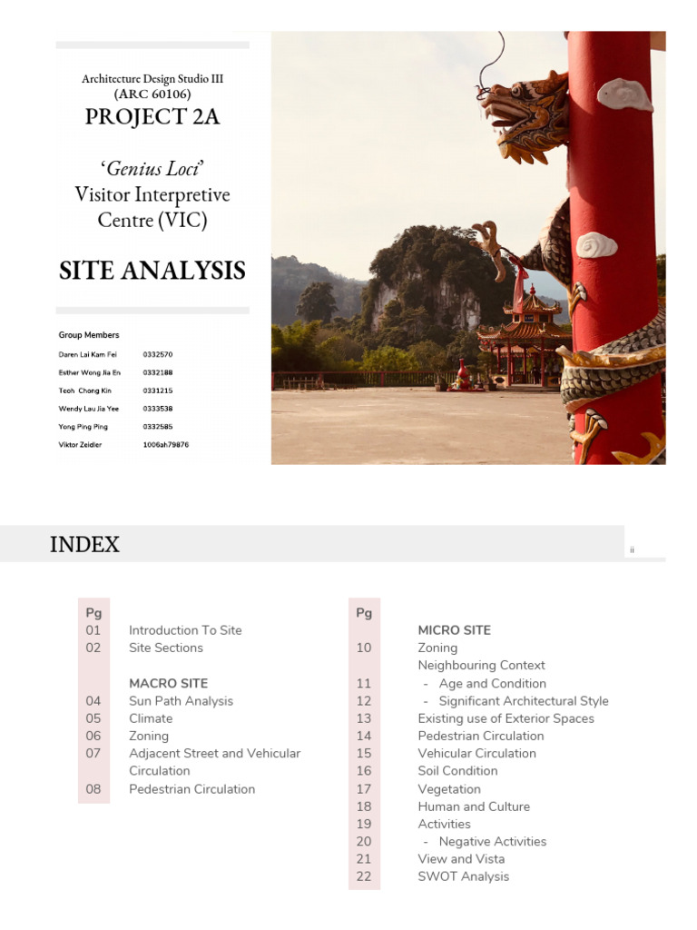Final Site Analysis | PDF