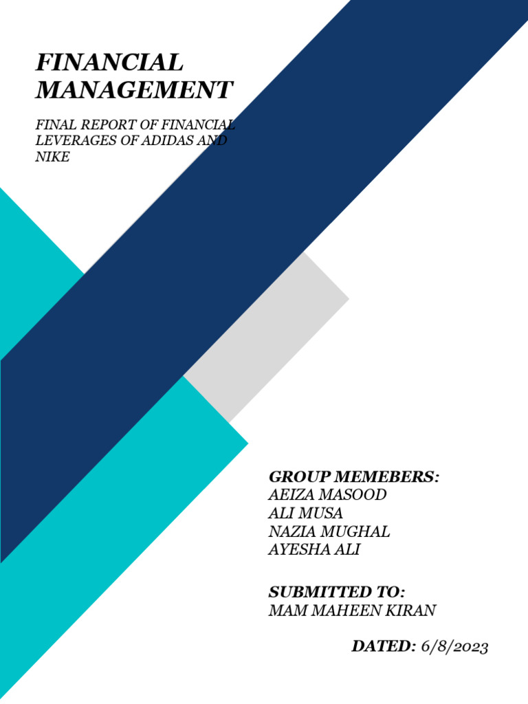 FINANCIAL MANAGEMENT Report Final | PDF | Leverage (Finance) | Interest