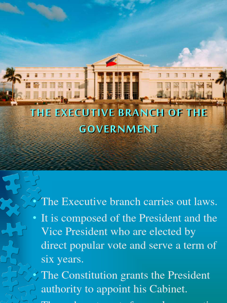 Lesson 7 - Functions of Executive Branch | PDF | Law
