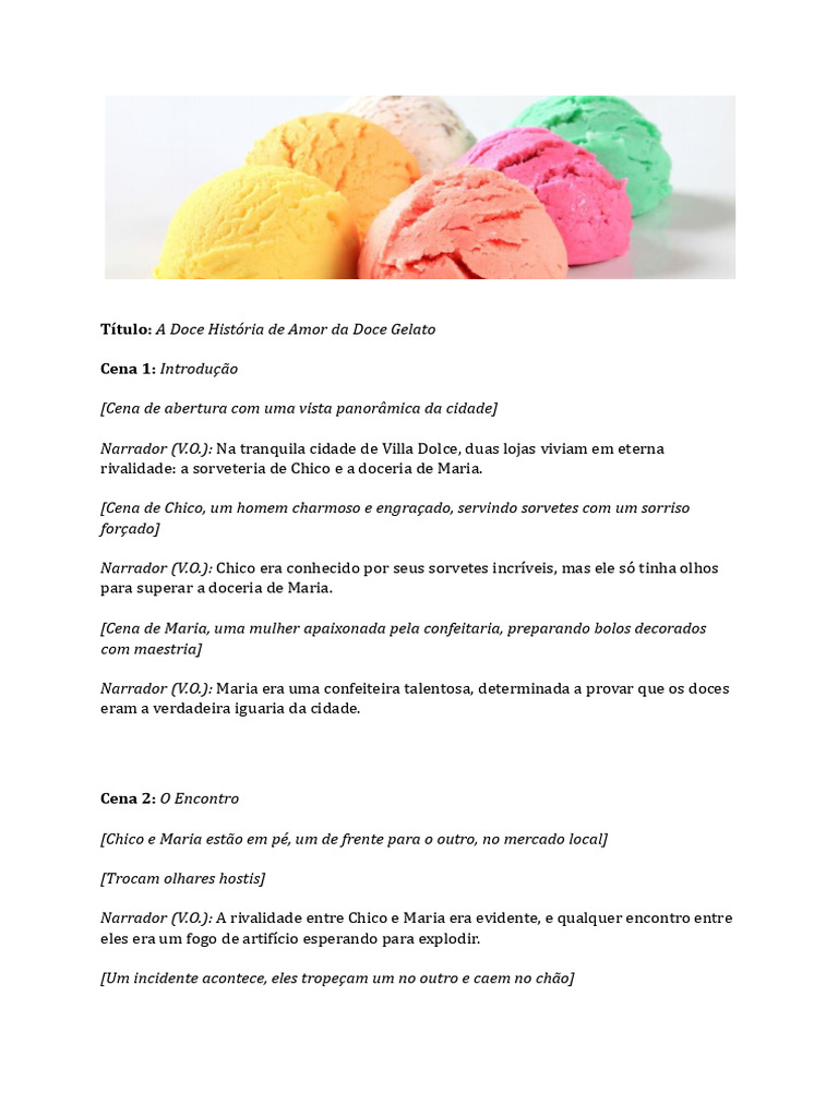 Doce Gelato Script | PDF