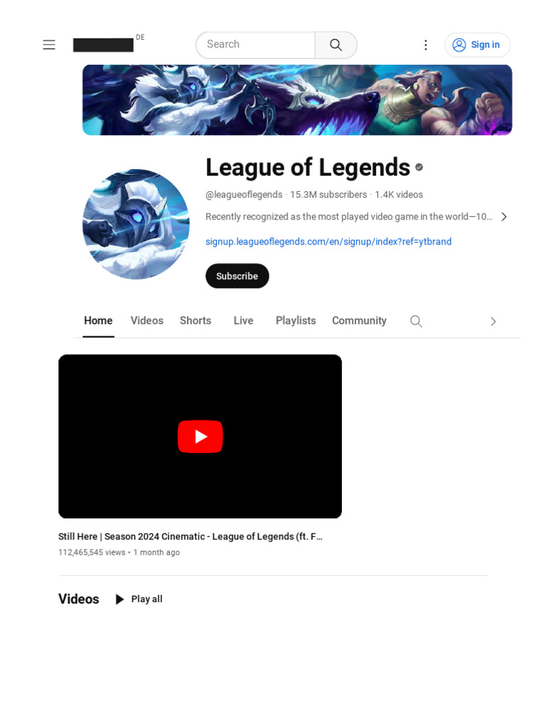 League of Legends | PDF