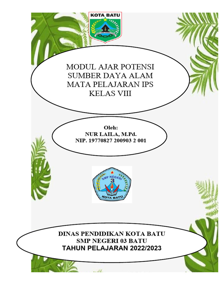 Modul Pemanfaatan Sumber Daya Alam | PDF