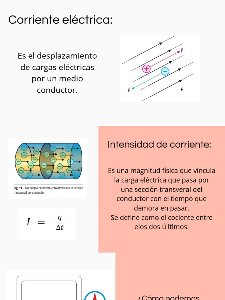 Intensidad de Corriente y Potencial Eléctrico | PDF | Métodos y ...