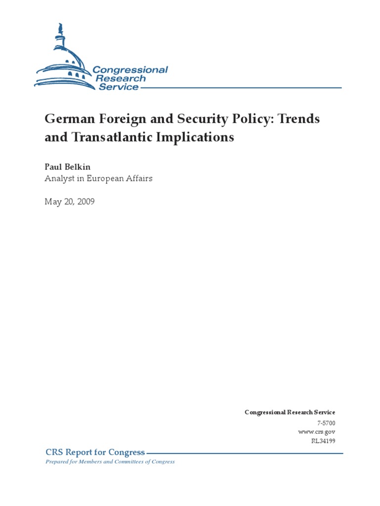 German Foreign Policy | PDF | Angela Merkel | European Union