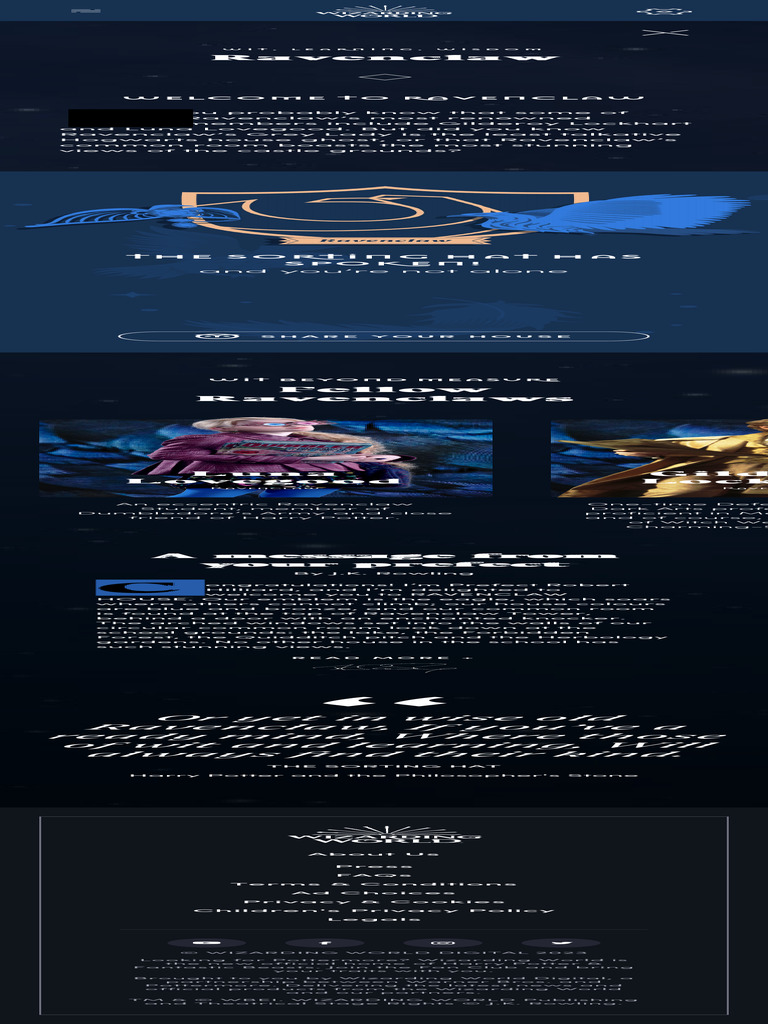Wizarding World - The Official Home of Harry Potter | PDF