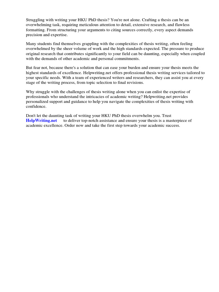 Hku PHD Thesis Format | PDF | Quality Of Service | Thesis