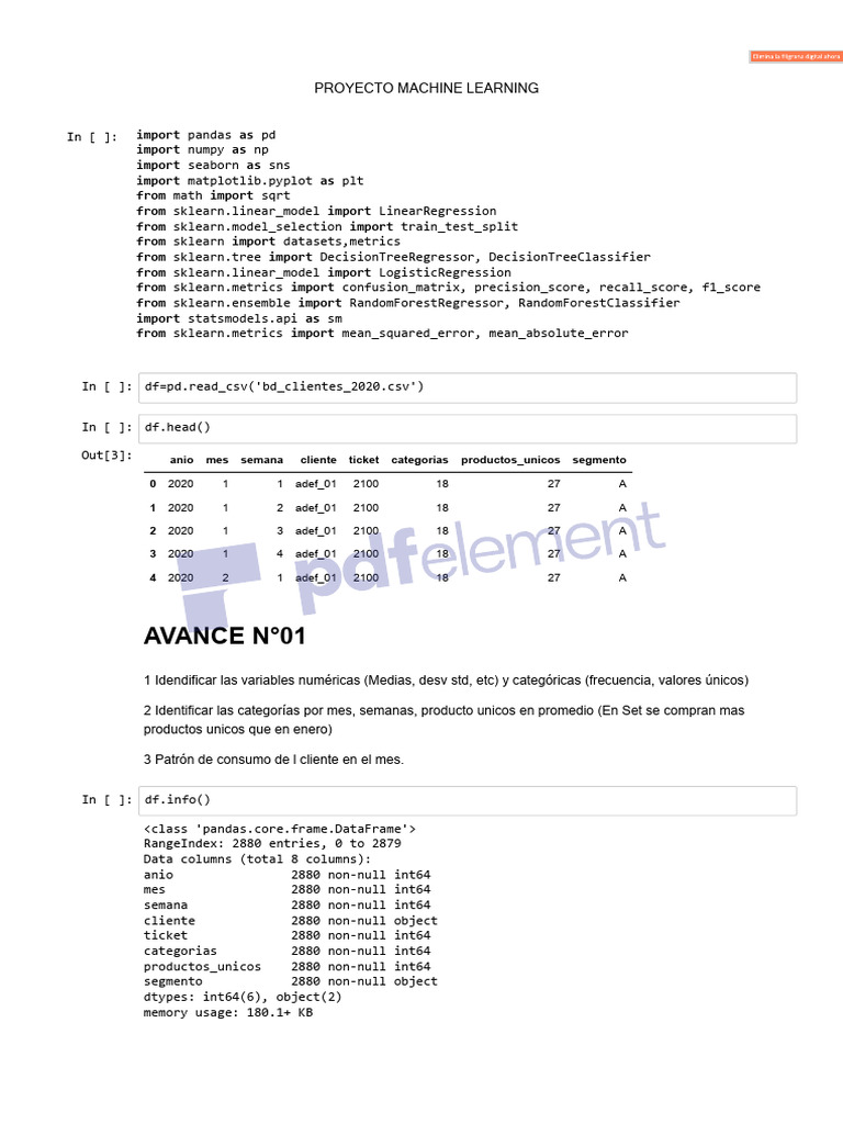 Pro Yec To Machine Learning | PDF | Mean Squared Error | Errors And Residuals