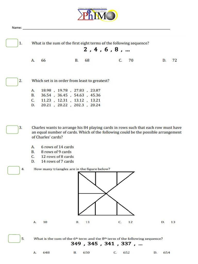 Set 1 Phimo-Mei | PDF