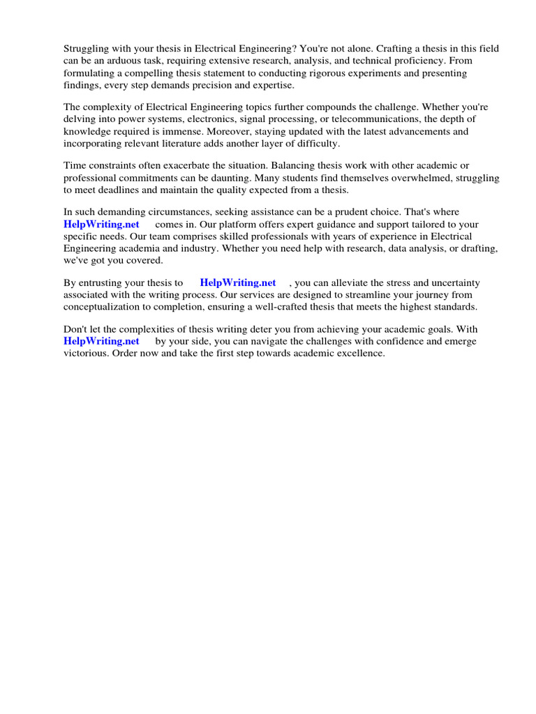 Thesis Support for Electrical Engineering | PDF | Art