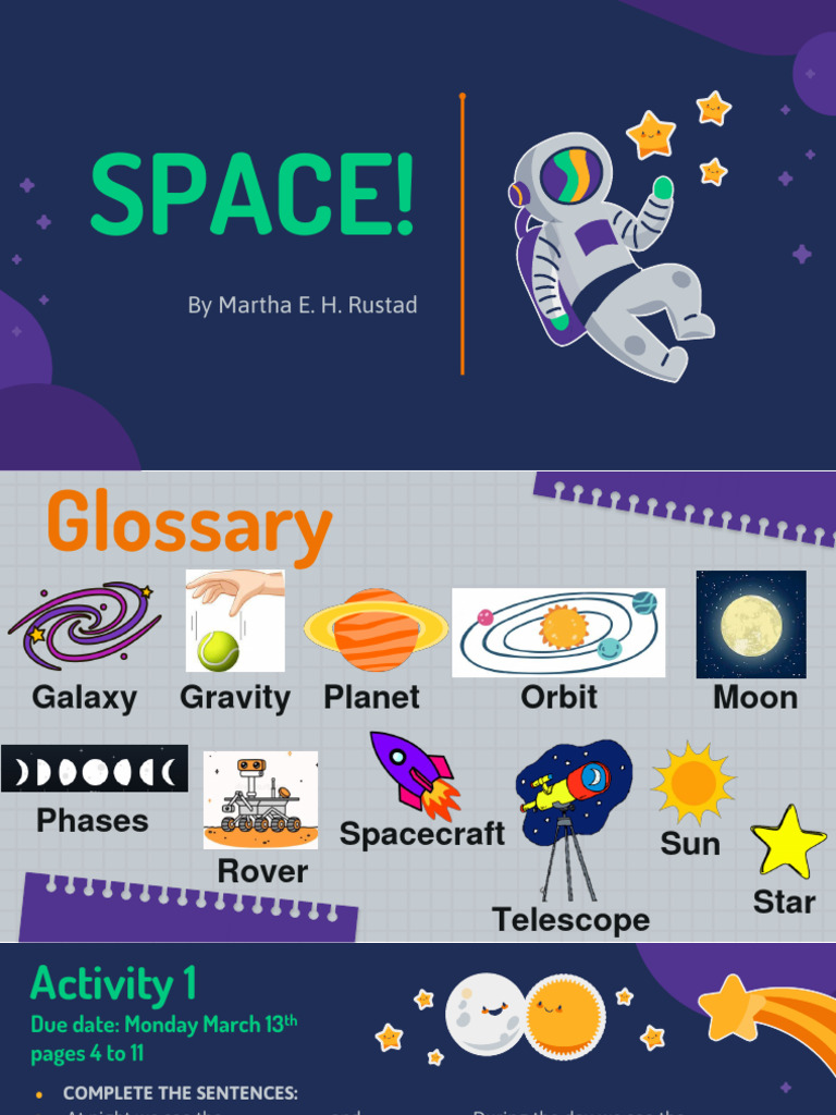 Reading Comprehension - Space | Download Free PDF | Planets | Solar System