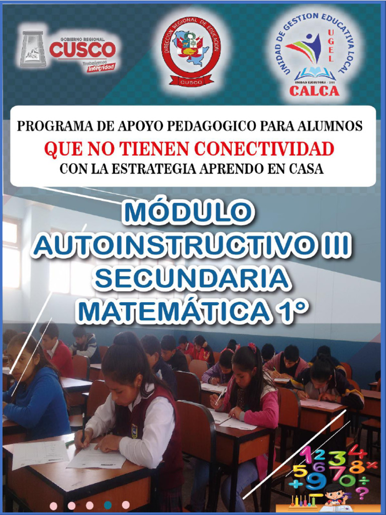 Mate 1° - Modulo Iii | PDF
