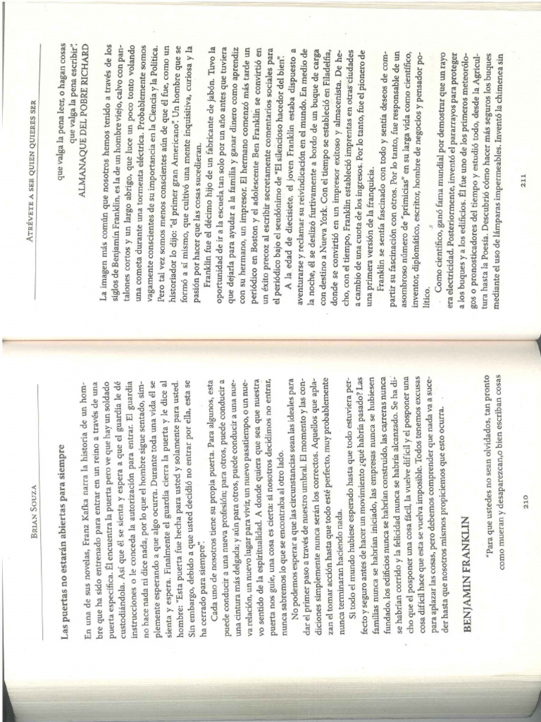 Historia de Benjamin Franklin | PDF