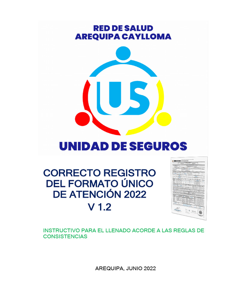 Guia Llenado Fua 2022 V1 2 Pdf Infantes Enfermería