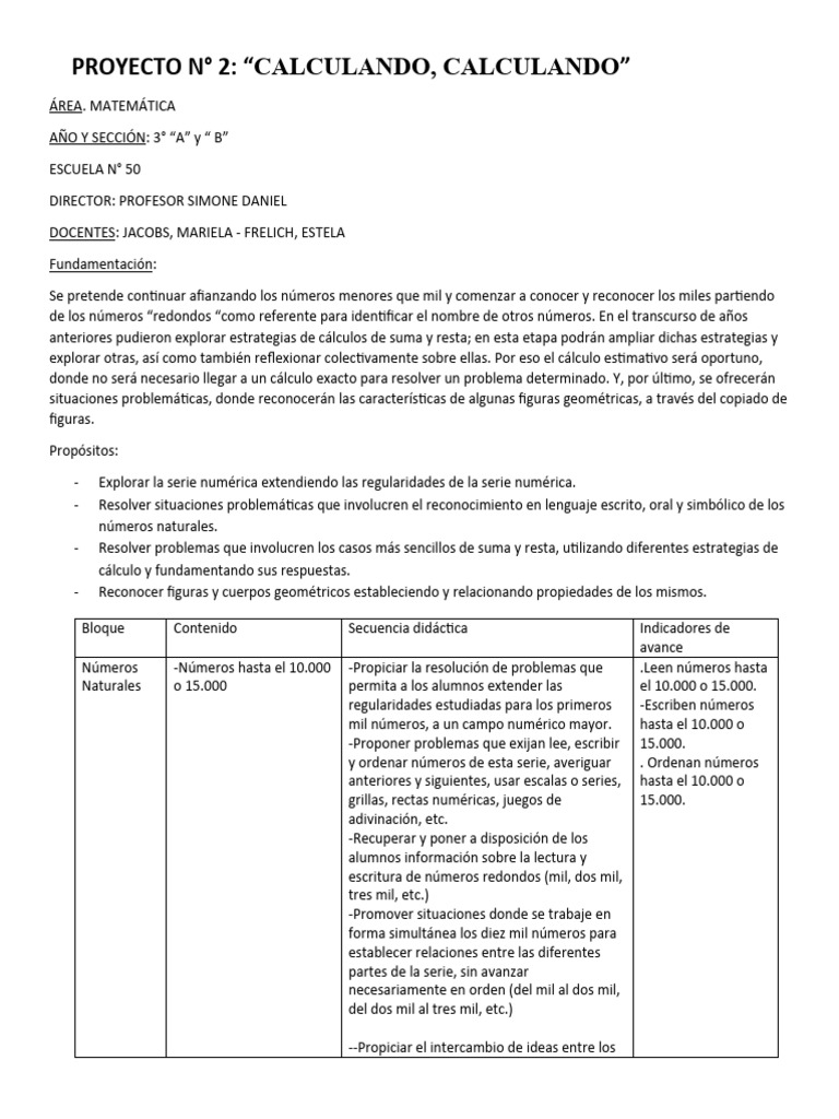 PROYECTO N 2 Mate (2804) | PDF