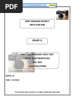 Electric Circuits Grade 11 | PDF | Series And Parallel Circuits | Voltage