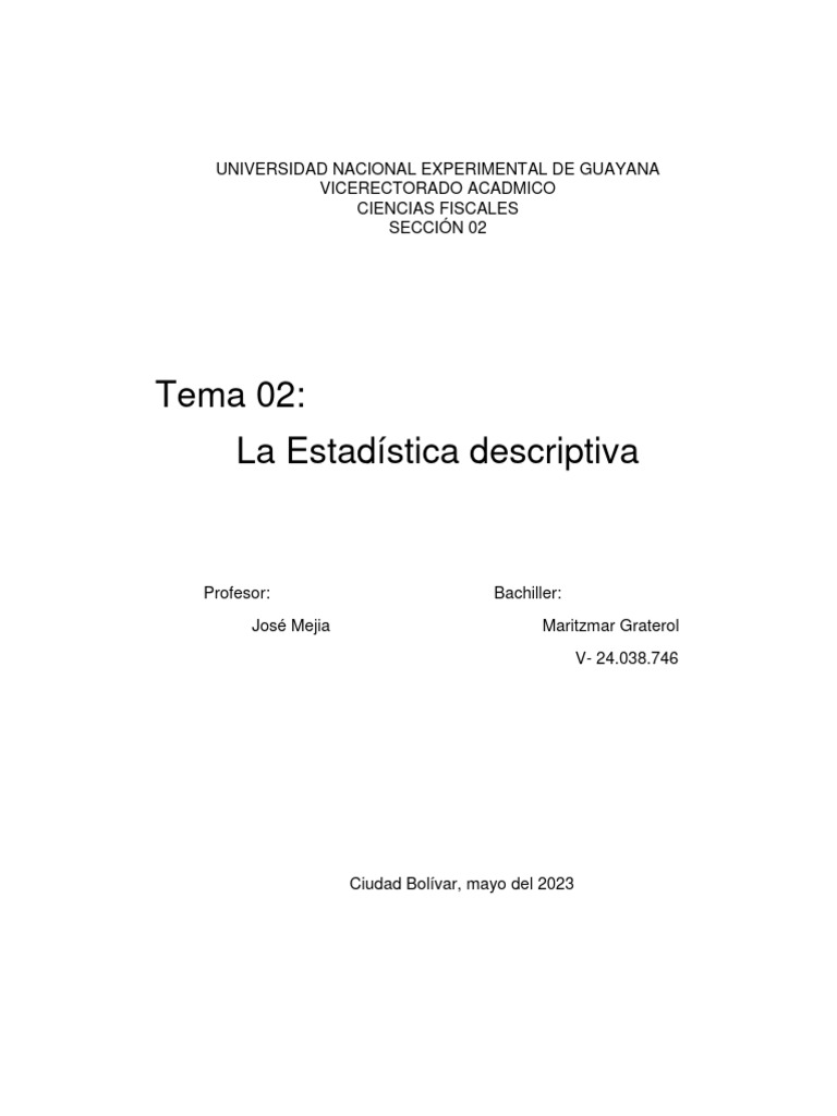 Tema 02 MG | PDF