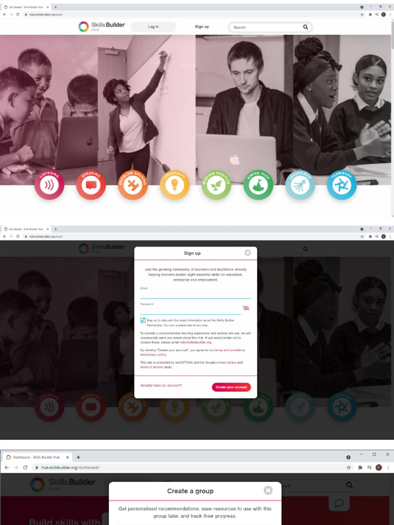 Skills Builder Hub Video Slides | PDF
