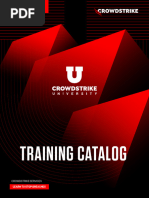 Crowdstrike University Training Catalog v1.31 | PDF | Educational ...