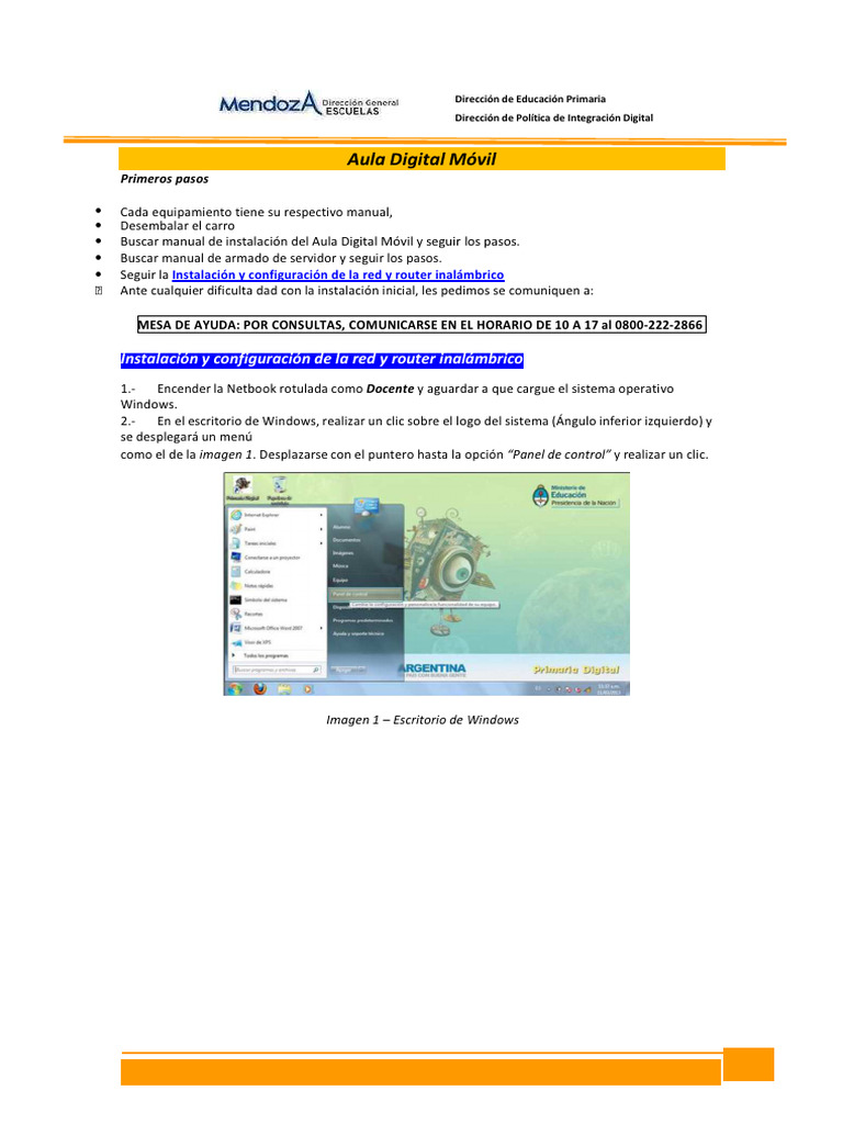 Tutorial de Instalacion Inicial para ADM | PDF