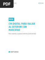 Guia de Registro de Viajero Importador y Pago Del Cis | PDF | Negocios | Finanzas y dinero