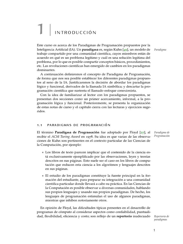 Paradigmas de Programación en IA | PDF