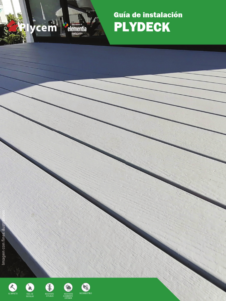 Manual de Instalacion Plydeck | PDF | Madera